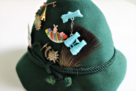 Oktoberfest Hat Tyrolean Hat Austrian Alpine Bavarian… - Gem