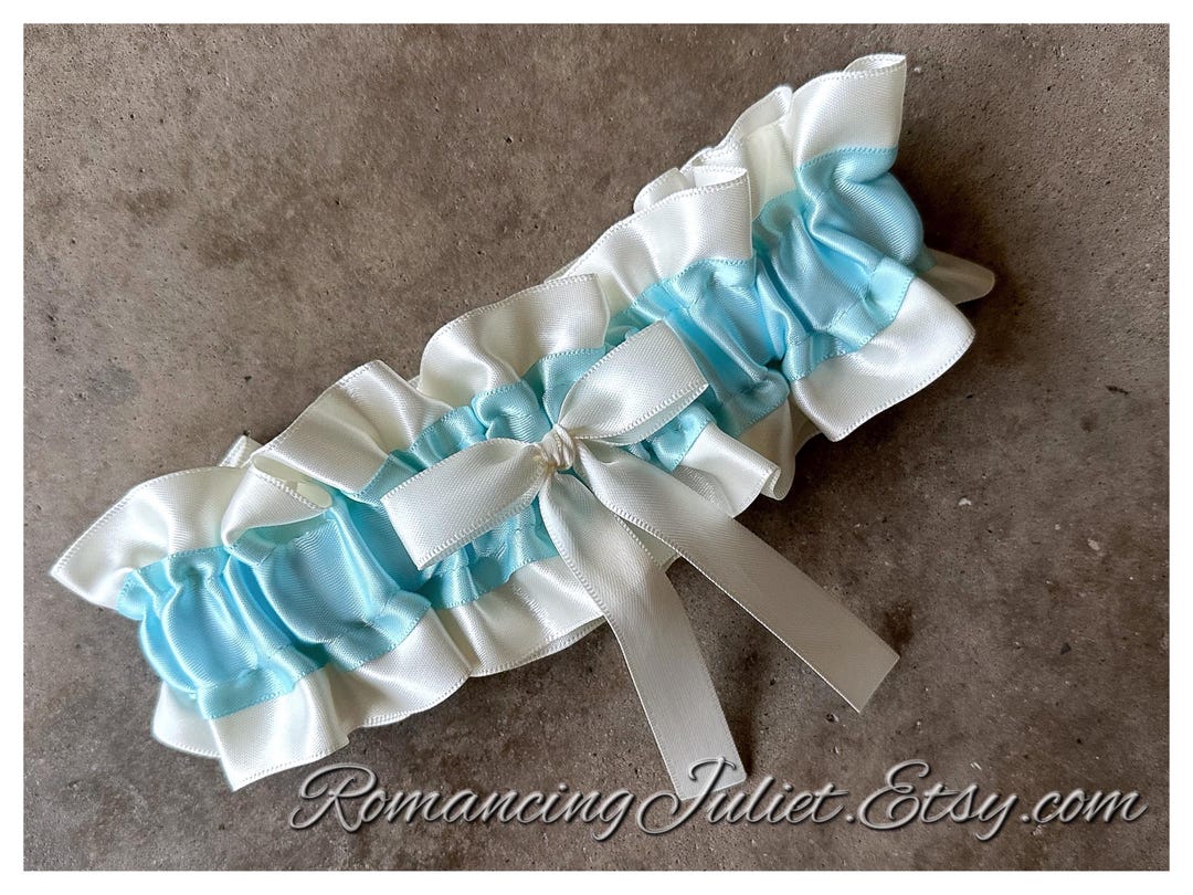 The Classic Chic Leg Garter..you Choose the Accent Colors..shown in ...