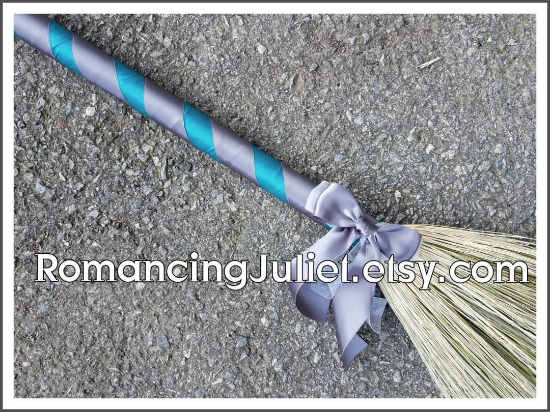 Classic Jump Broom...shown in Jade/charcoal Grey - Etsy