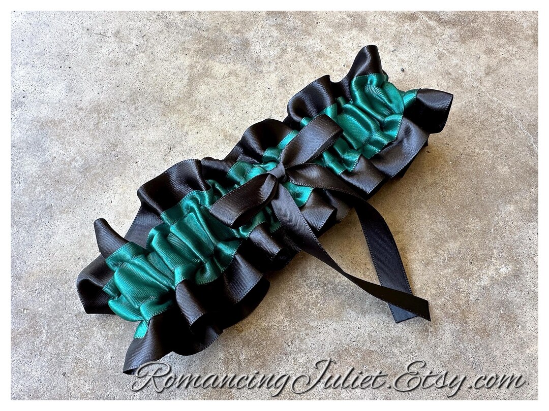 The Classic Chic Leg Garter..you Choose the Accent Colors..shown in ...