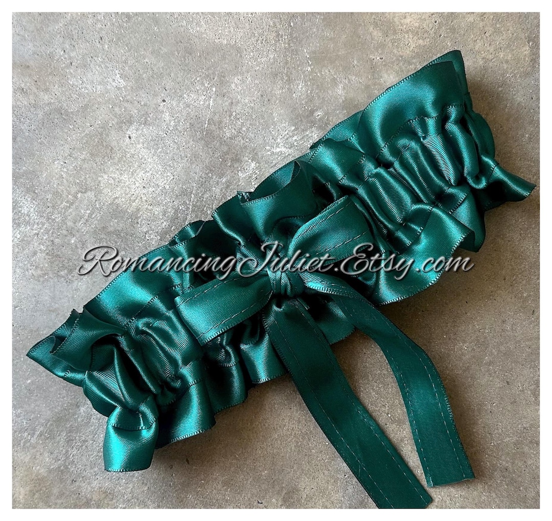 The Classic Chic Leg Garter..you Choose the Accent Colors..shown in ...