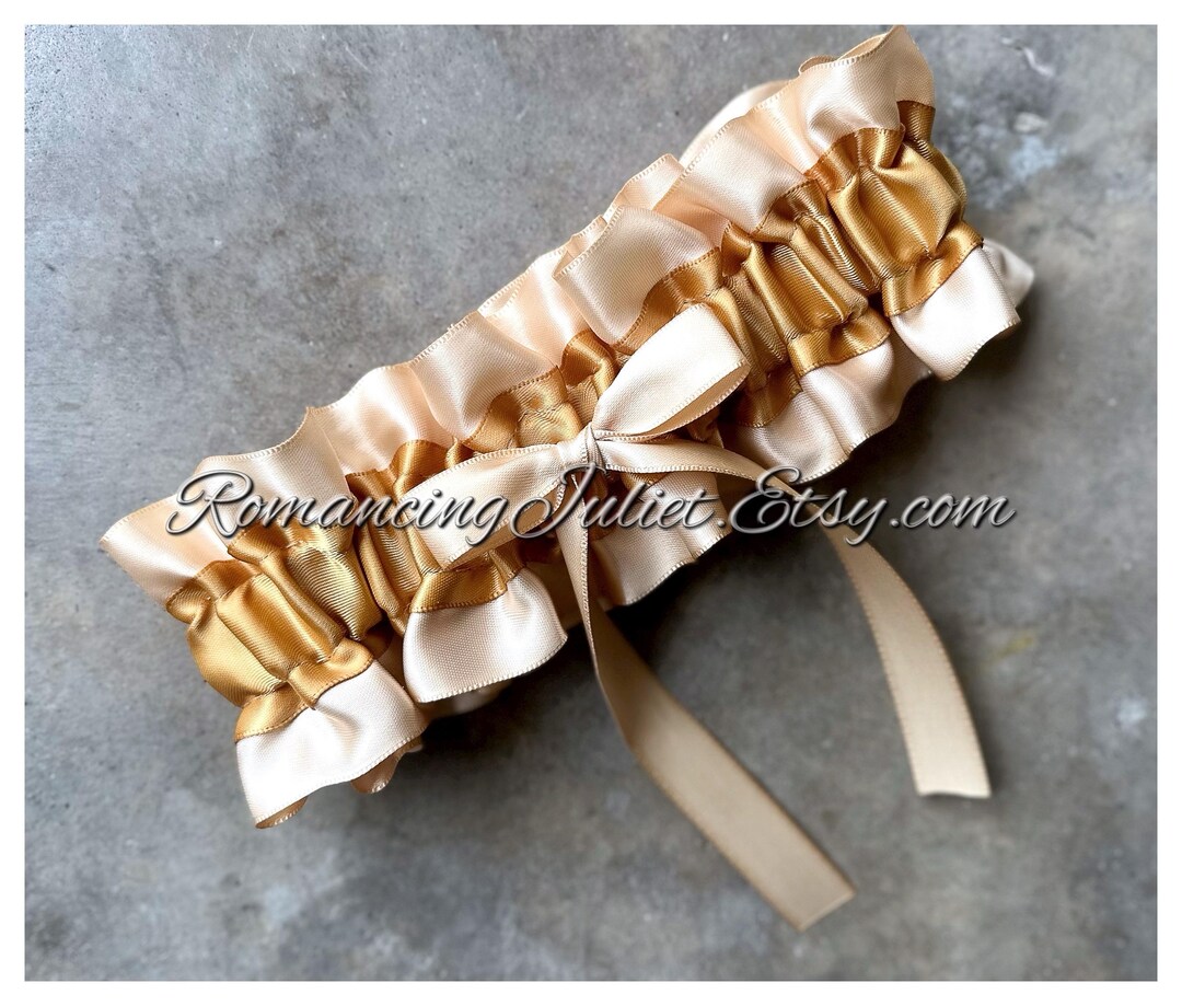 The Classic Chic Leg Garter..you Choose the Accent Colors..shown in ...