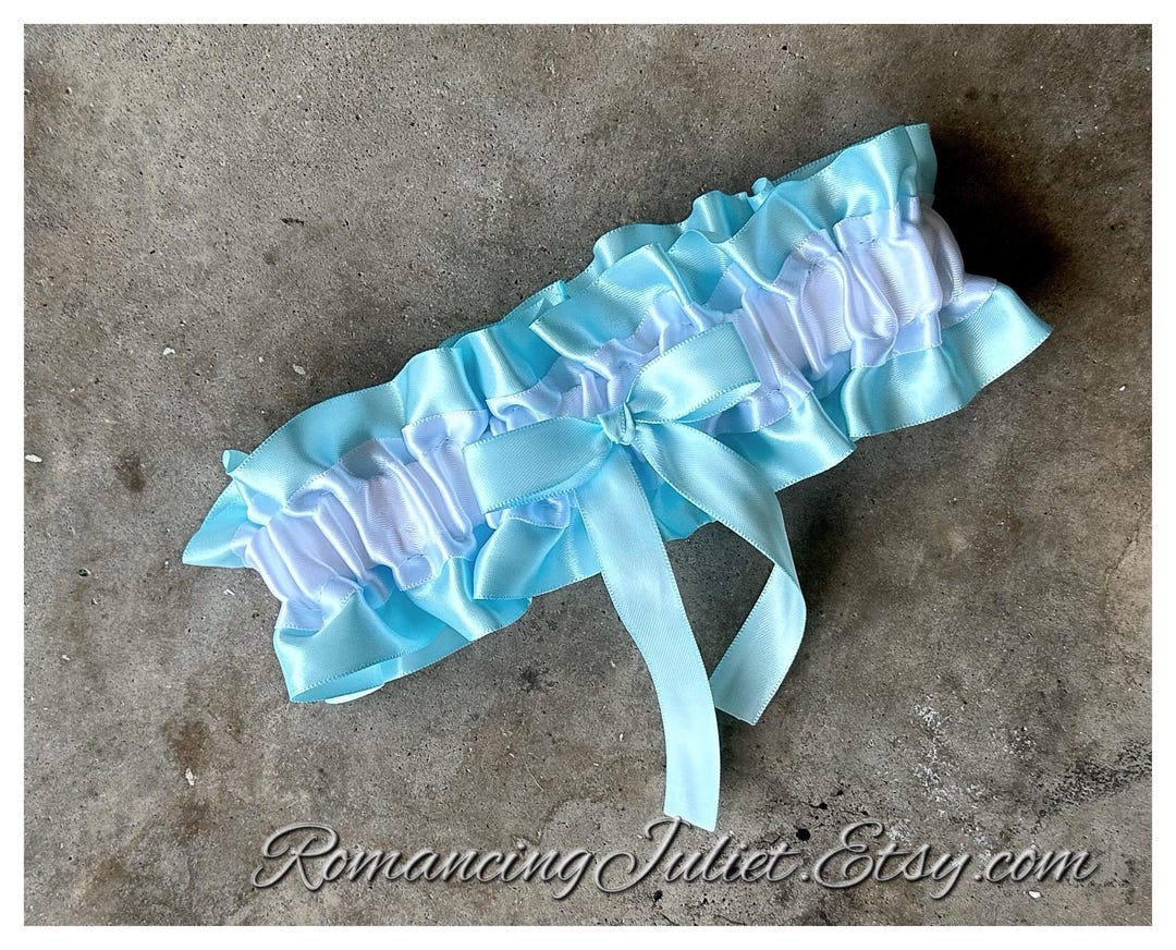 The Classic Chic Leg Garter..you Choose the Accent Colors..shown in ...