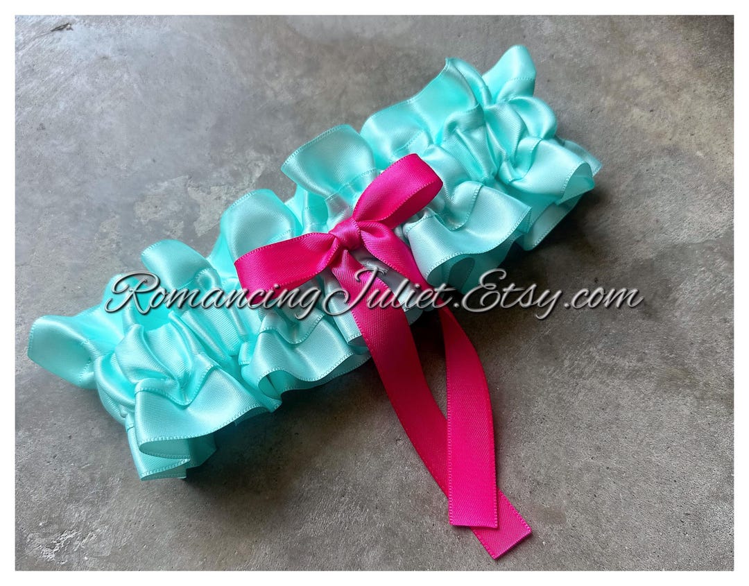 The Classic Chic Leg Garter..you Choose the Accent Colors..shown in ...