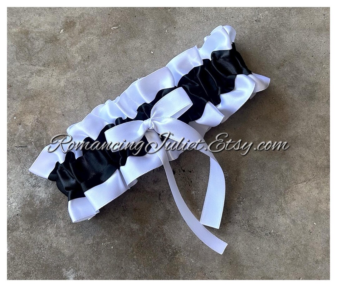 The Classic Chic Leg Garter..you Choose the Accent Colors..shown in ...