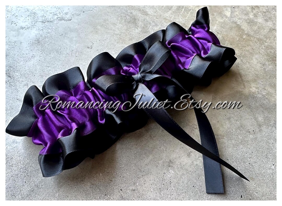 The Classic Chic Leg Garter..you Choose the Accent Colors..shown in ...