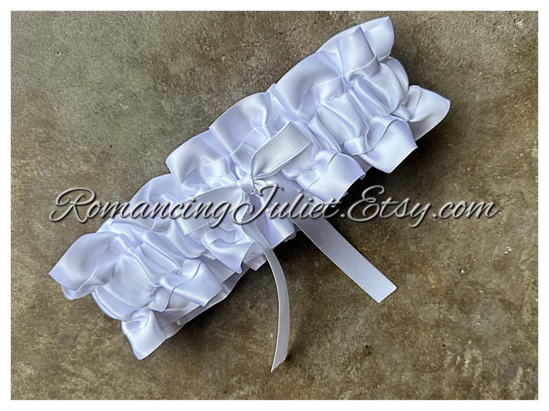 The Classic Chic Leg Garter..you Choose the Accent Colors..shown in ...