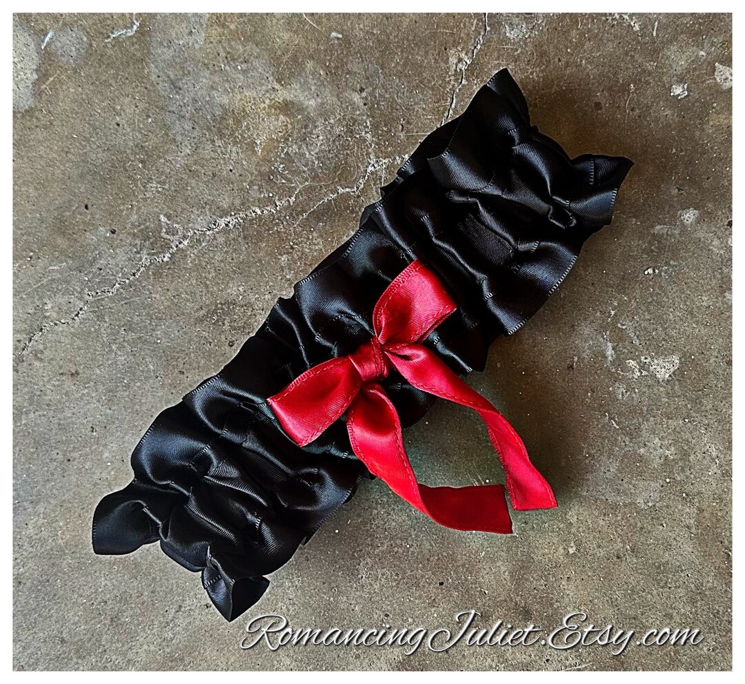 The Classic Chic Leg Garter..you Choose the Accent Colors..shown in ...