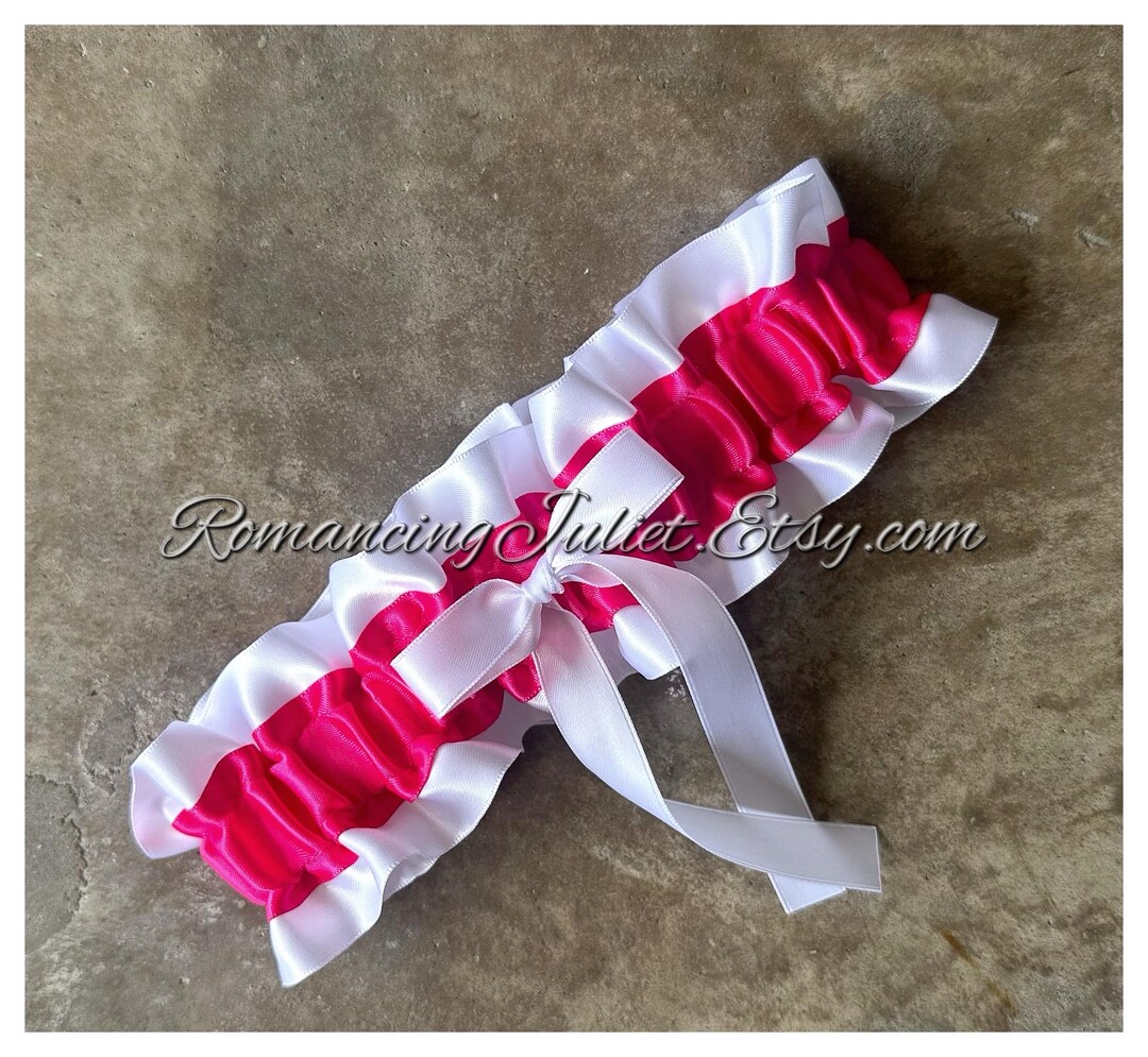 The Classic Chic Leg Garter..you Choose the Accent Colors..shown in ...