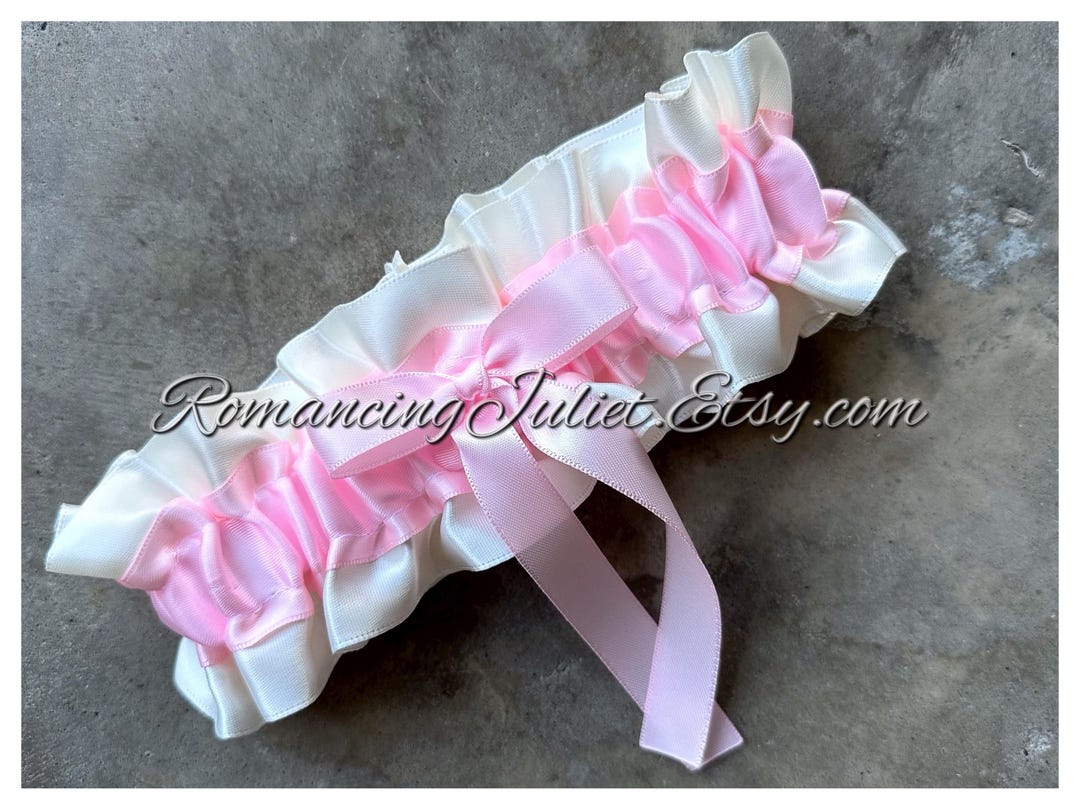 The Classic Chic Leg Garter..you Choose the Accent Colors..shown in ...