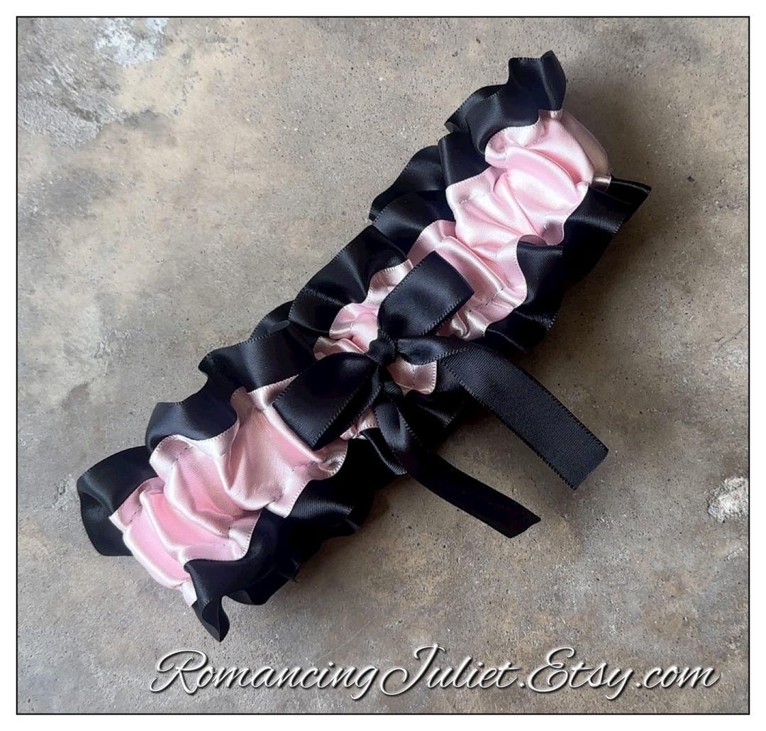 The Classic Chic Leg Garter..you Choose the Accent Colors..shown in ...