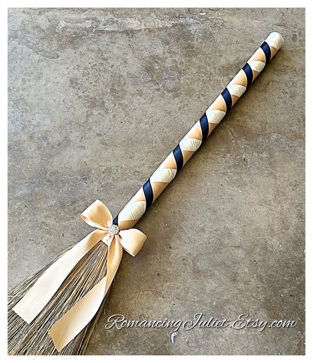 Classic Jump Broom Crossed Deluxe... You Choose the Colors ..shown in ...