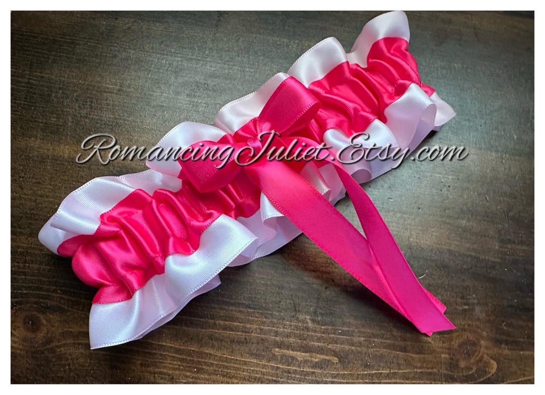 The Classic Chic Leg Garter..you Choose the Accent Colors..shown in ...