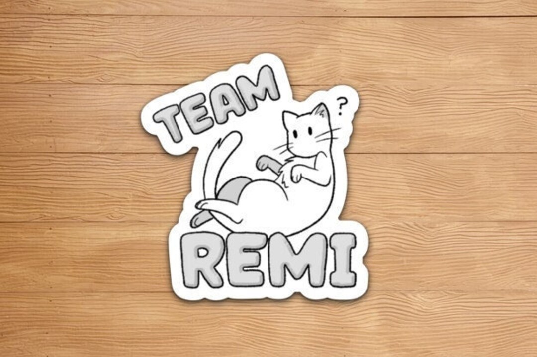 Team Remi - 2" Mini Sticker - Etsy