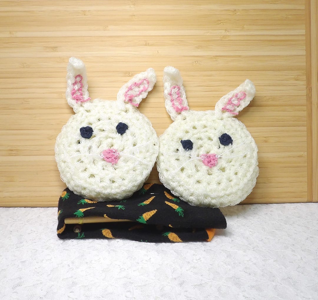 Pot Scrubbers. Bunny Scrubbie, Rabbit, Easter, Animal, Dish, Scour Pad ...