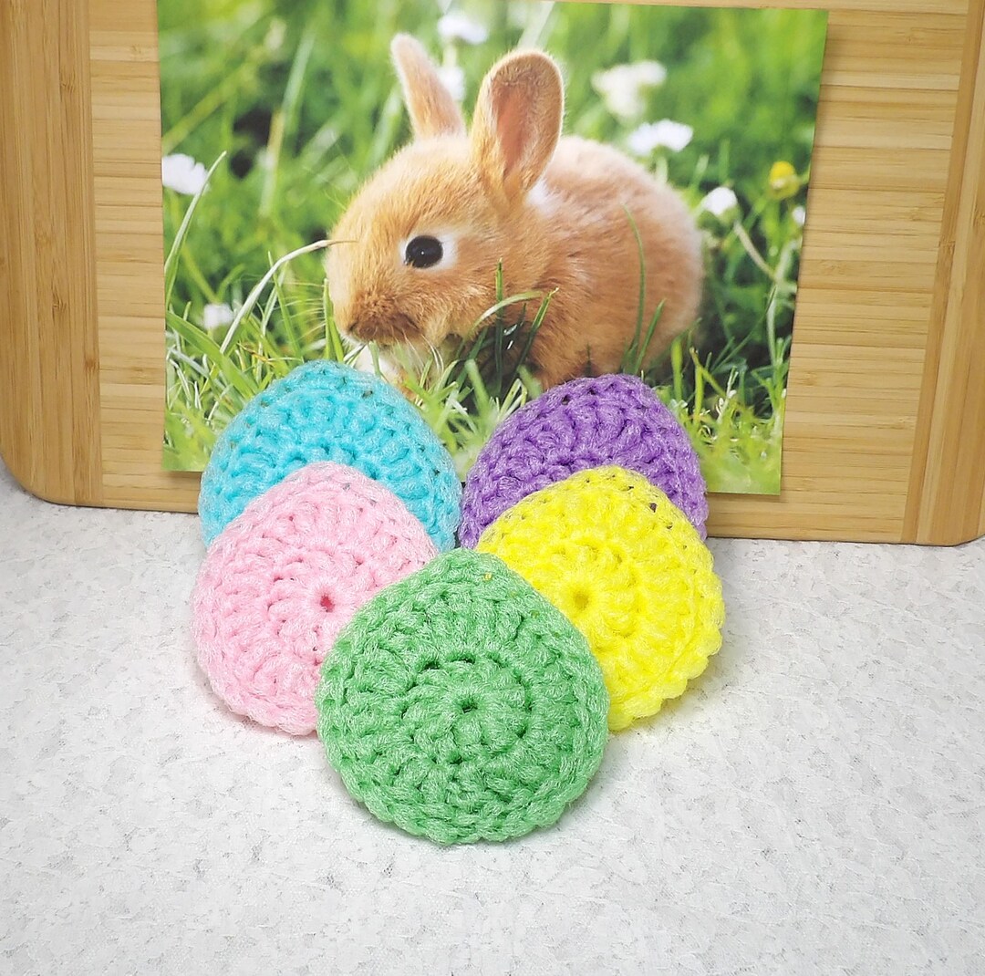Pot Scrubbers. Easter Egg, Pastel Colors, Blue, Green, Pink, Yellow ...