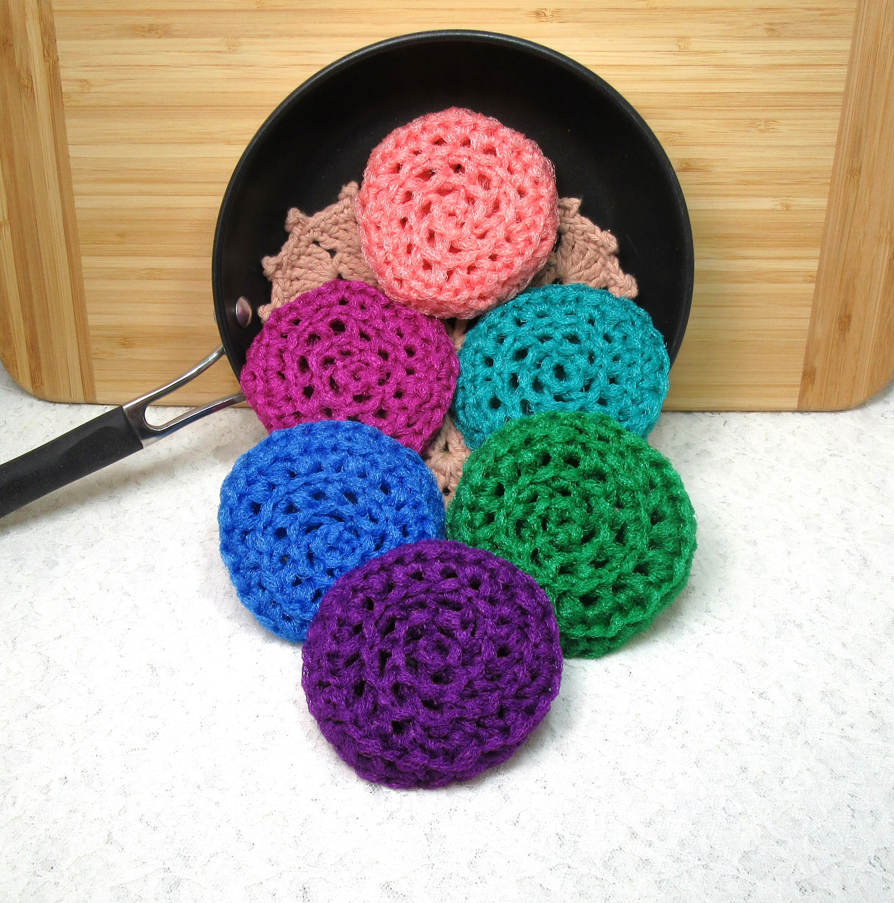 Pot Scrubbers scrubbies pots kitchen cleaning aid scour | Etsy