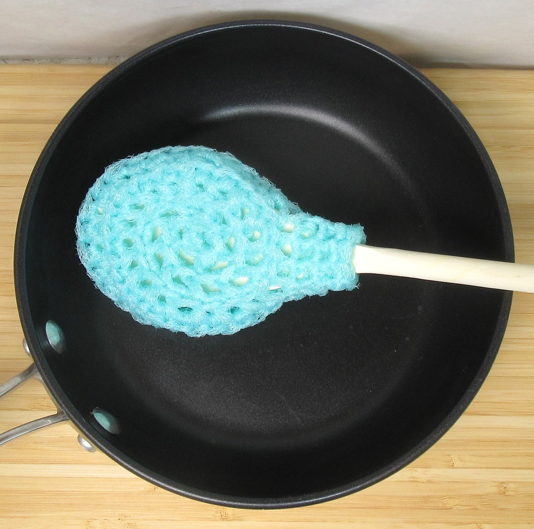 Scrubber Pattern. Spoon Scrubbie Pattern, Scour Pad, Cleaning Aid ...