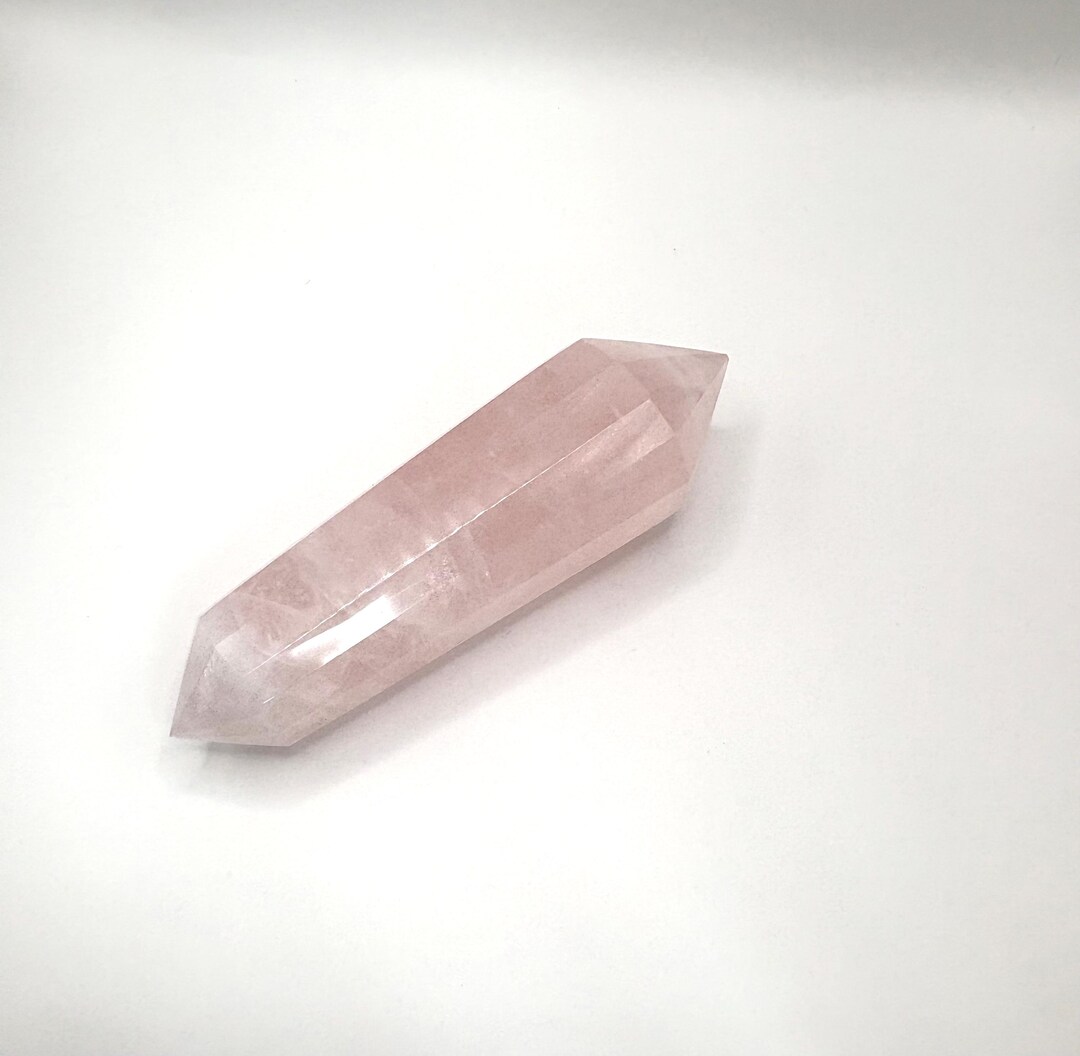 Rose Quartz Vogel Wand – Precision Reiki Crystal, Healing Energy Tool ...