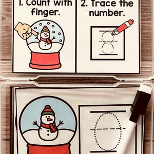 6 Winter Task Boxes for Toddlers, Preschoolers, or Kindergarten ...