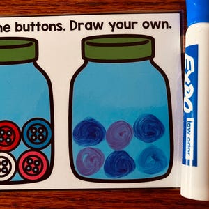 Counting Practice Printable for Toddlers, Preschoolers, Kindergarten ...