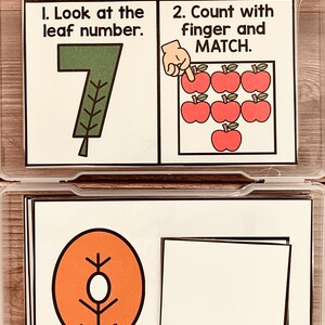 November Task Box Printable for Toddlers, Preschoolers, or Kindergarten ...