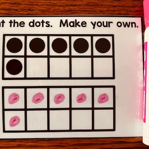 Counting Practice Printable for Toddlers, Preschoolers, Kindergarten ...