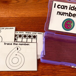 Counting Practice Printable for Toddlers, Preschoolers, Kindergarten ...