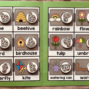 April Spring File Folder Games: Learning Activities (PDF Printable) - Etsy