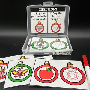 6 Christmas Task Boxes for Toddlers, Preschoolers, or Kindergarten ...