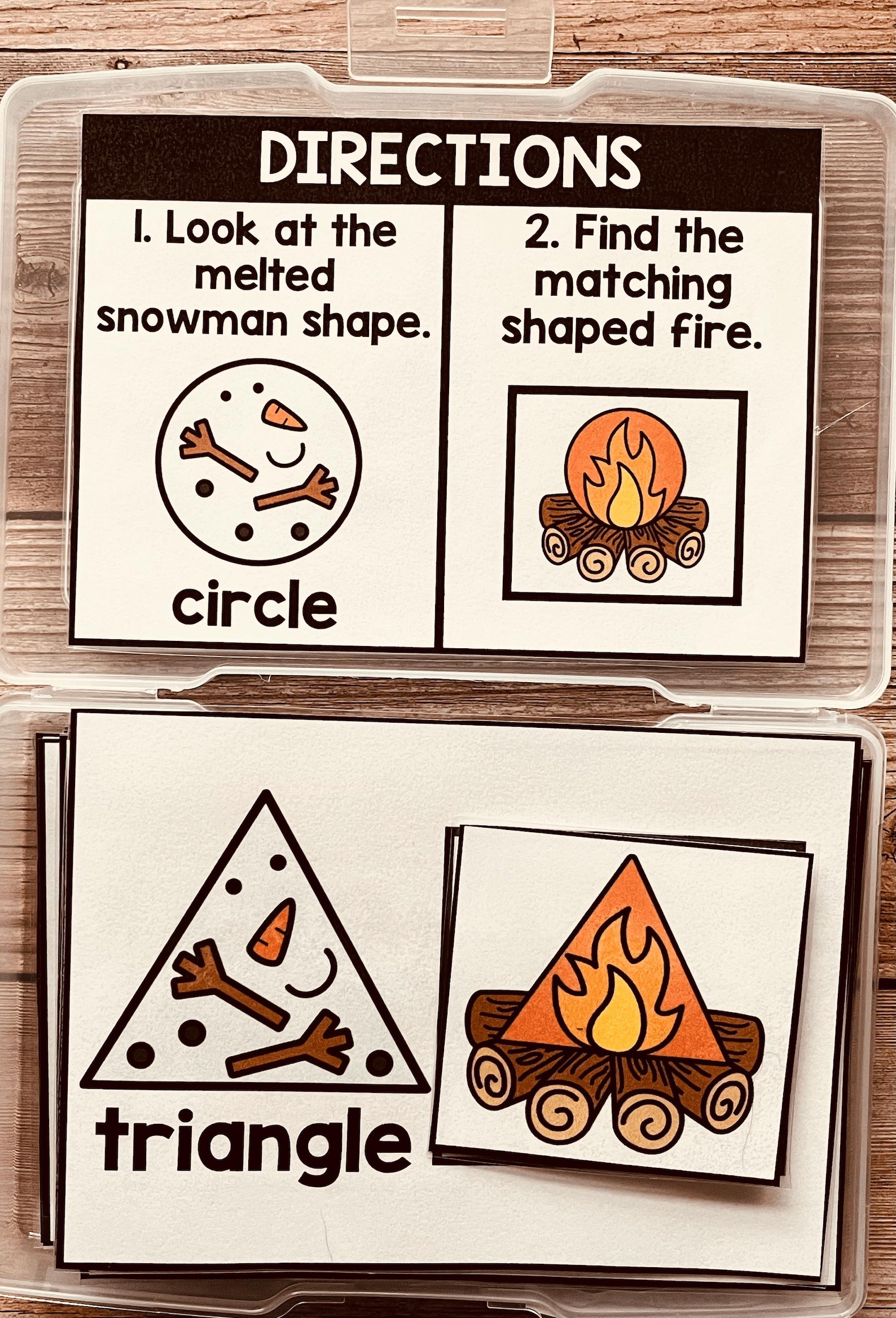 6 Winter Task Boxes for Toddlers, Preschoolers, or Kindergarten ...