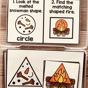 6 Winter Task Boxes for Toddlers, Preschoolers, or Kindergarten ...