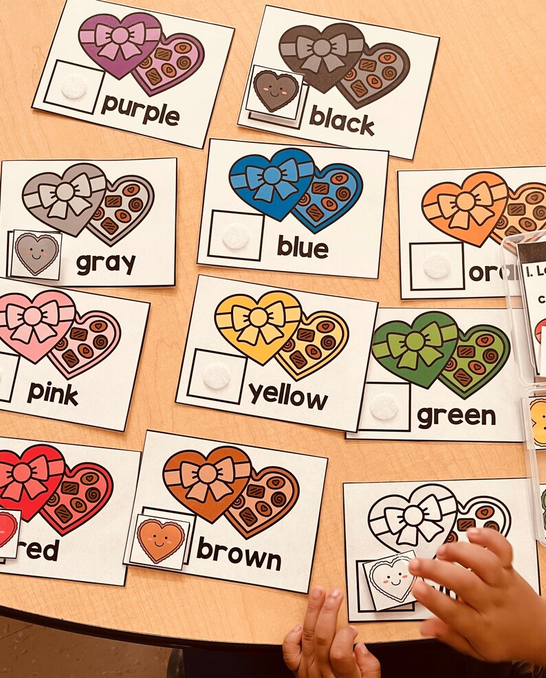 Valentine’s Day Task Box Printable for Toddlers, Preschoolers, or ...