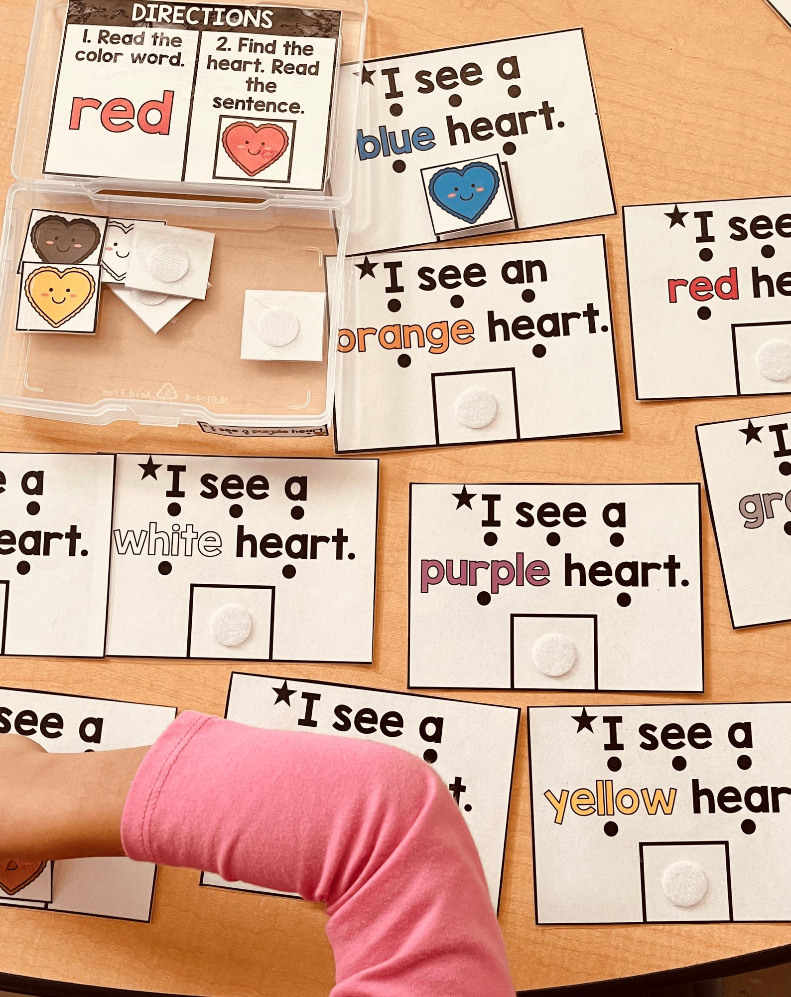 Valentine’s Day Task Box Printable for Toddlers, Preschoolers, or ...