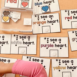 Valentine’s Day Task Box Printable for Toddlers, Preschoolers, or ...