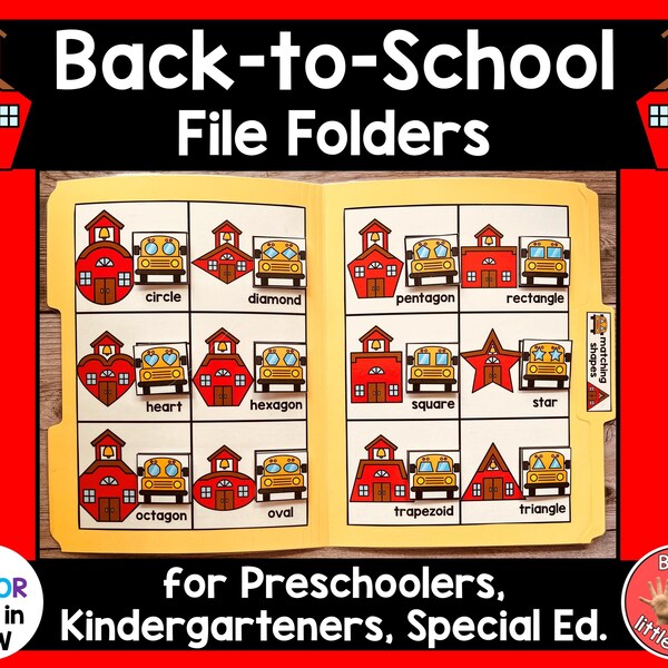 File Folder Games - Etsy