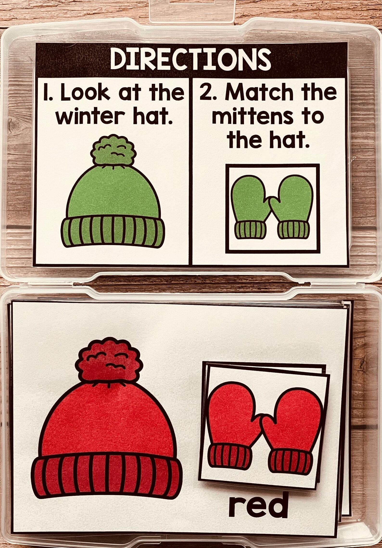 6 Winter Task Boxes for Toddlers, Preschoolers, or Kindergarten ...