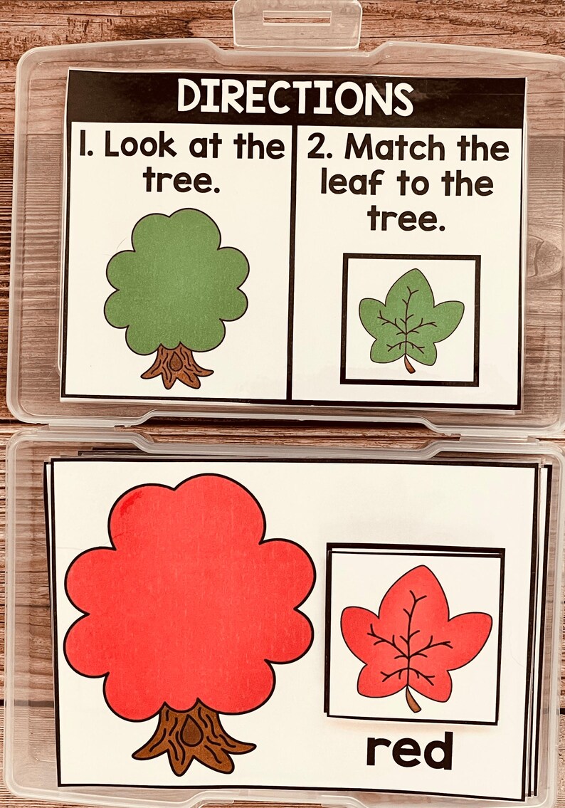 November Task Box Printable for Toddlers, Preschoolers, or Kindergarten ...