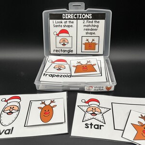 6 Christmas Task Boxes for Toddlers, Preschoolers, or Kindergarten ...