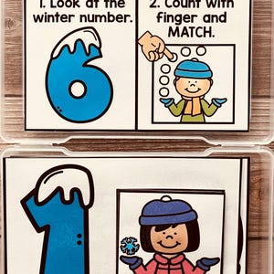 6 Winter Task Boxes for Toddlers, Preschoolers, or Kindergarten ...
