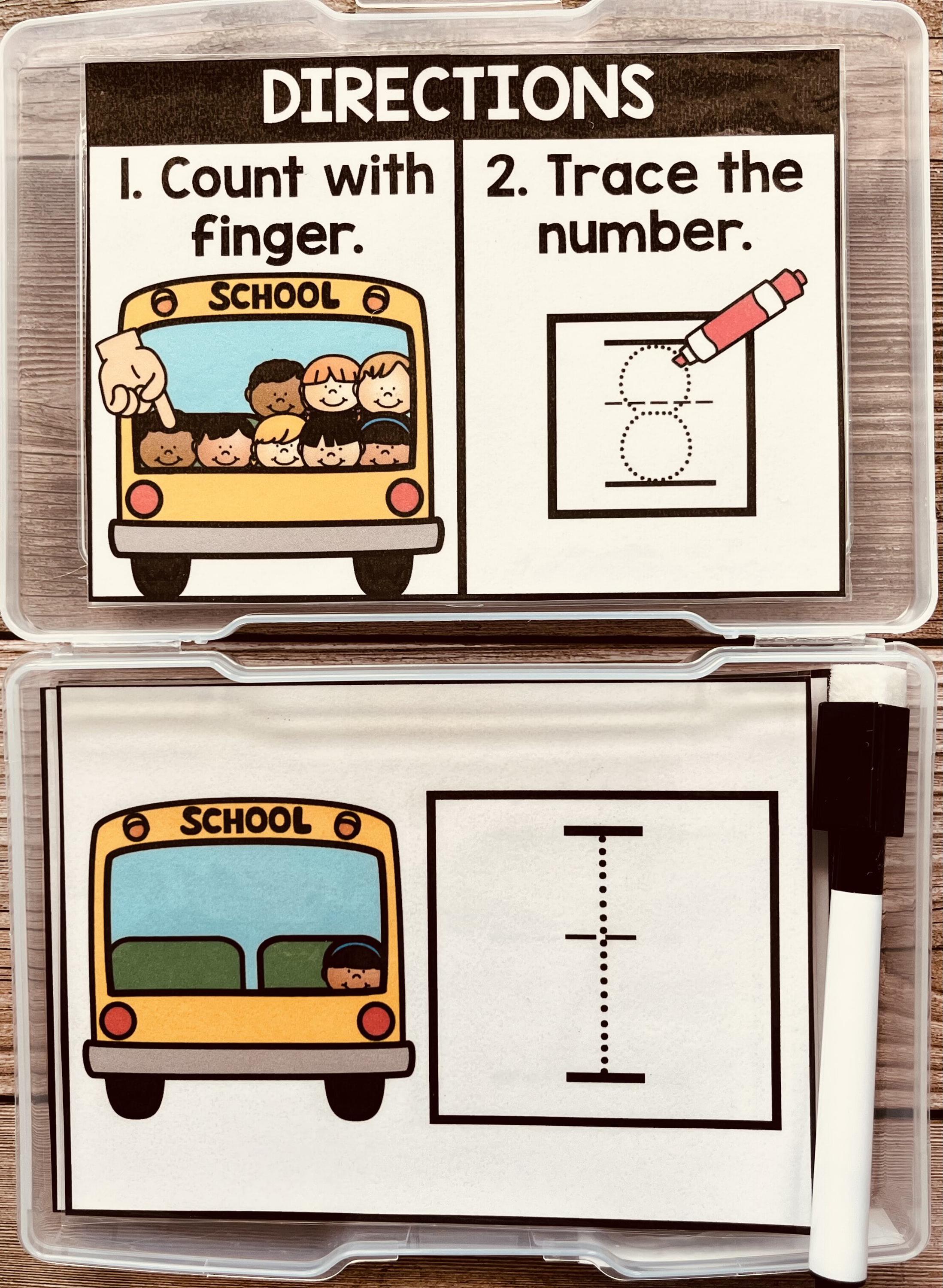 Transportation Task Box Printable for Toddlers, Preschoolers, or ...