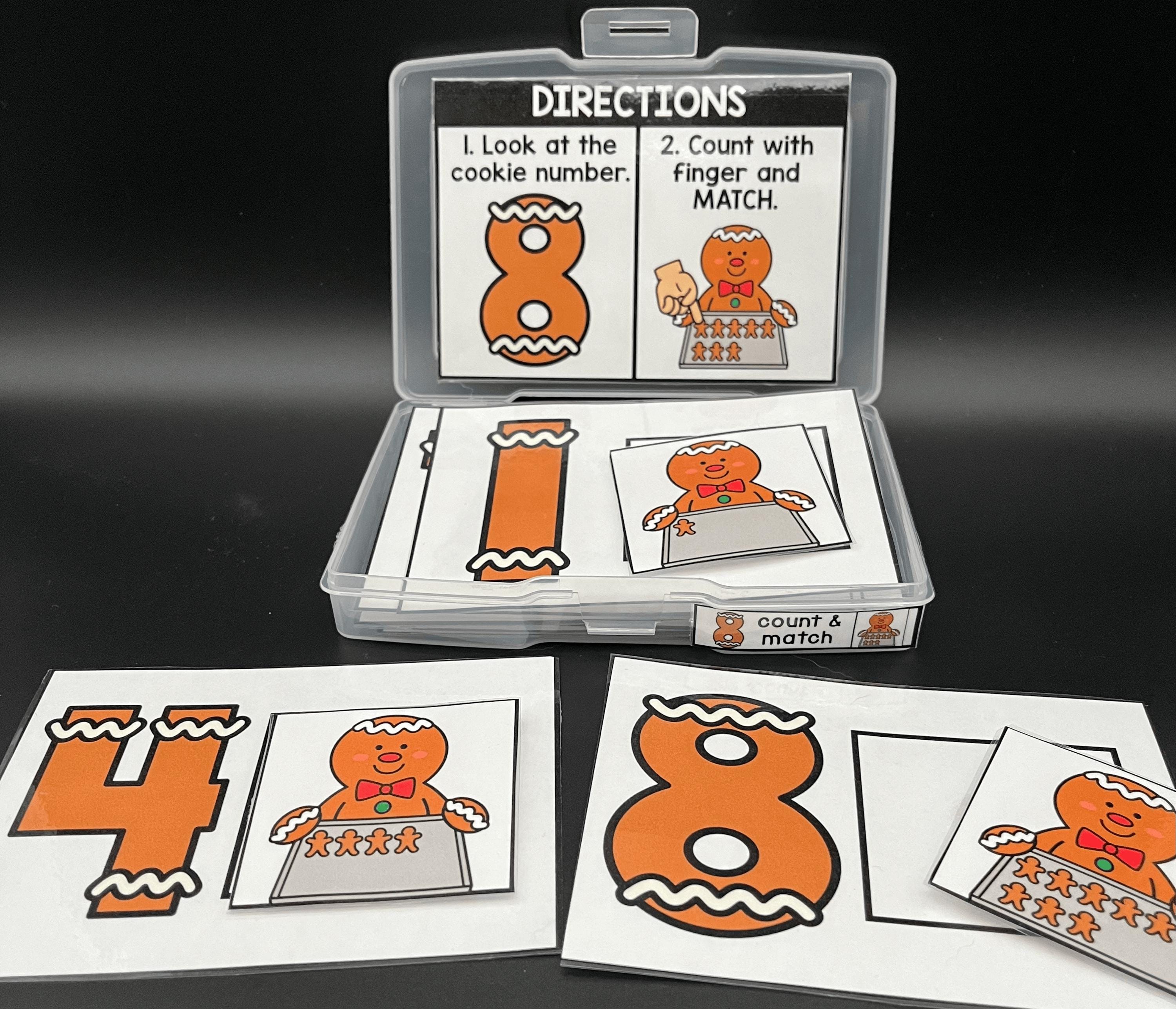 6 Christmas Task Boxes for Toddlers, Preschoolers, or Kindergarten ...