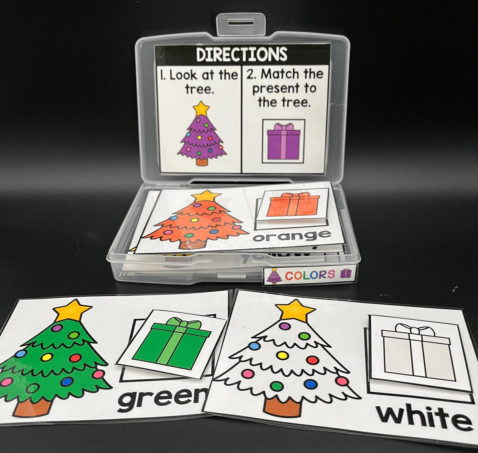 6 Christmas Task Boxes for Toddlers, Preschoolers, or Kindergarten ...