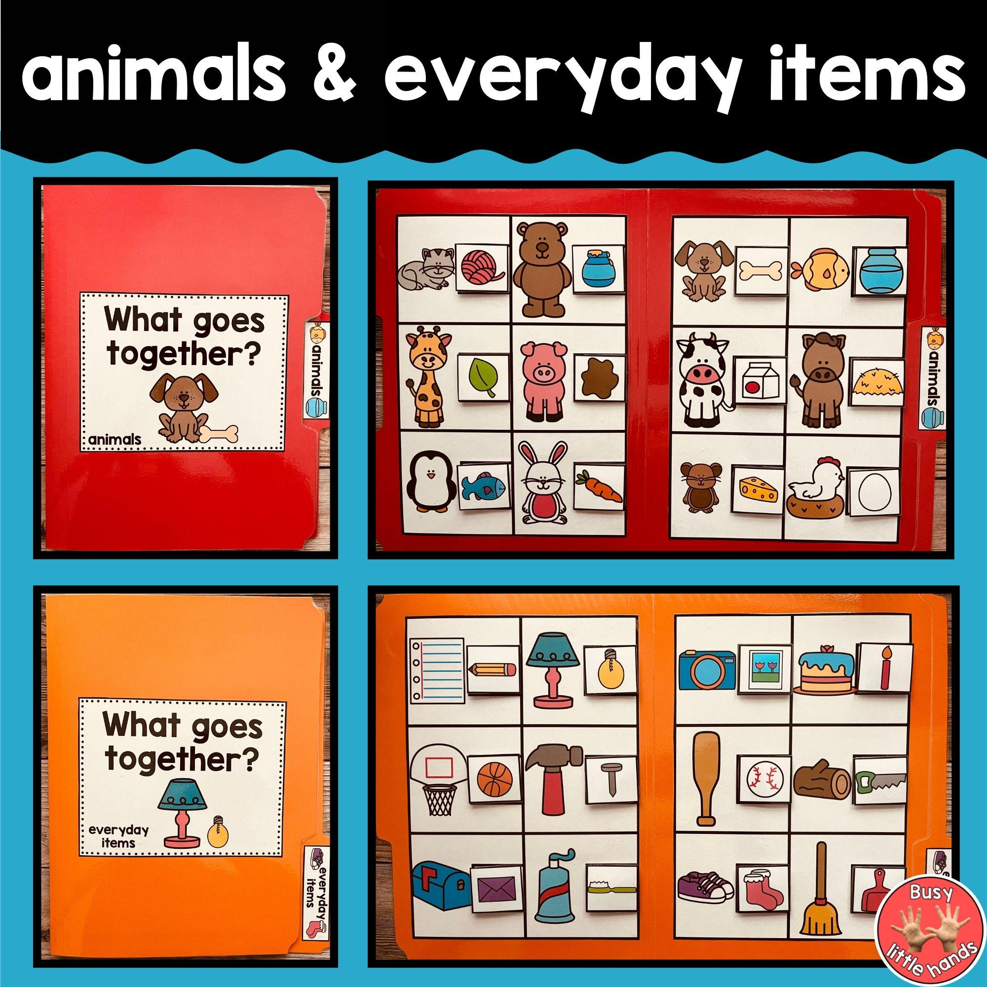 Preschool File Folder Games: Language Learning Activities (PDF ...