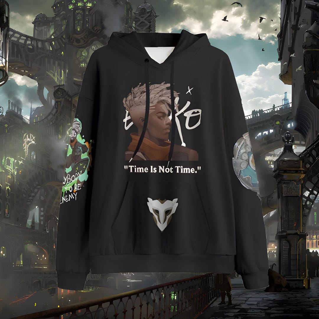 Unisex Ekko Arcane Hoodie | Jinx | Vi | Viktor | Jayce | Caitlyn ...
