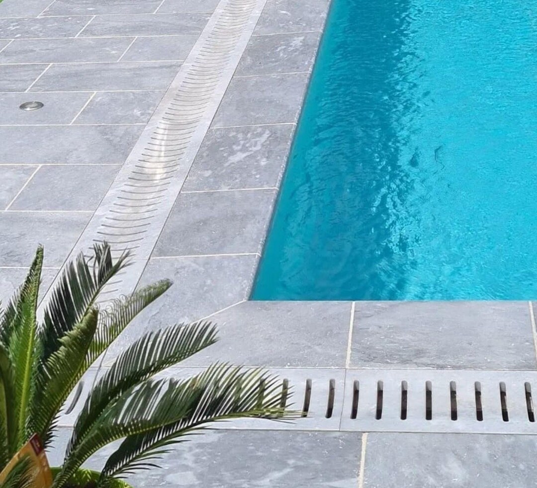 Custom Marble Pool Drain Grate, Handmade Natural Stone Deck Grating ...