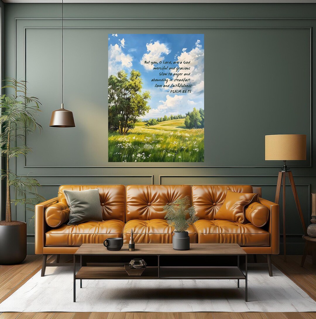 Psalm 86 (2) - NB! DIGITAL DOWNLOAD, Printable Art, Digital Oil ...