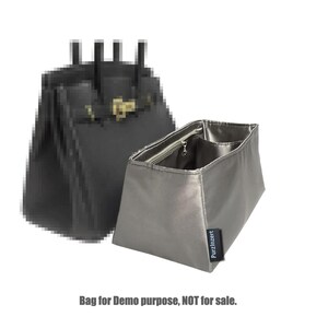 Fits (kelly Bag) Satin Silk Bag Organizer, 15 20 25 28 32 35 40 42 Maxi ...