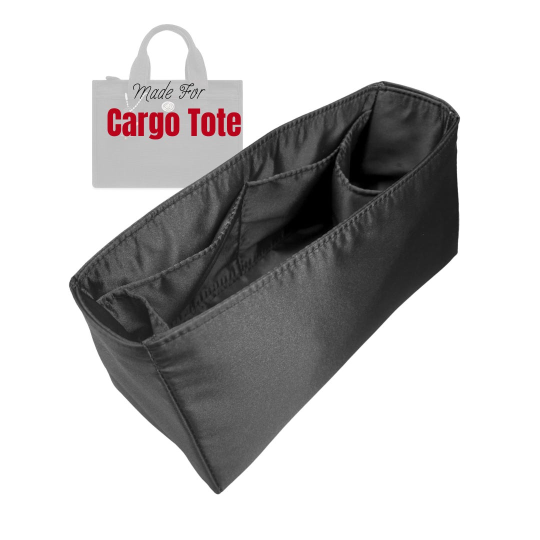Fits (cargo Tote) Satin Silk Bag Organizer, Mini Small Medium Large ...