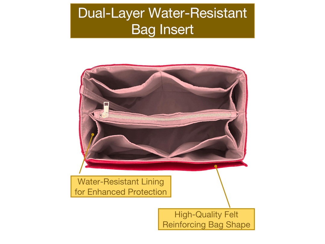 Customizable Dual-layer Water-resistant Bag Organizer, Purse Insert ...